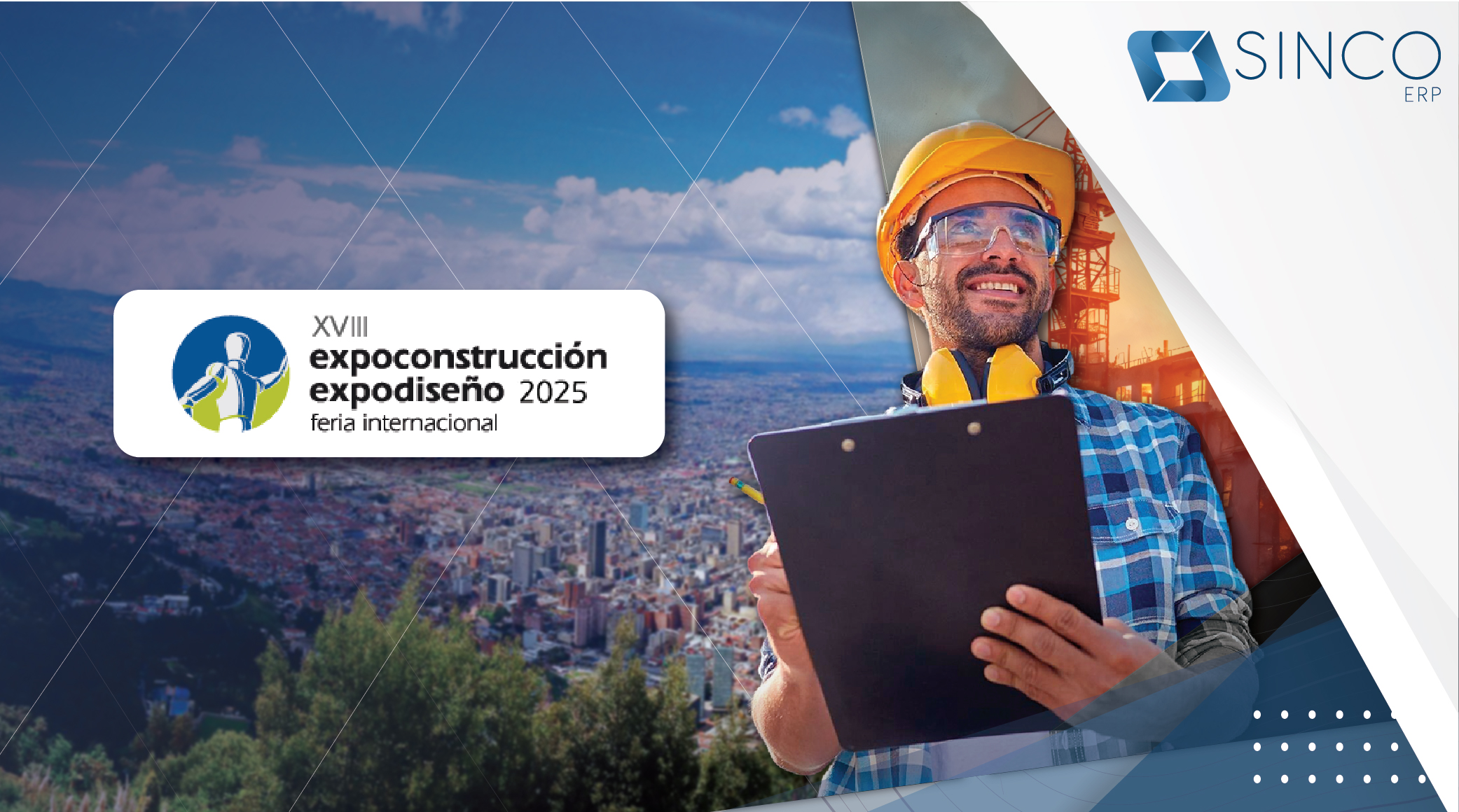 Innovación y tecnología: SINCO ERP en Expoconstrucción y Expodiseño 2025